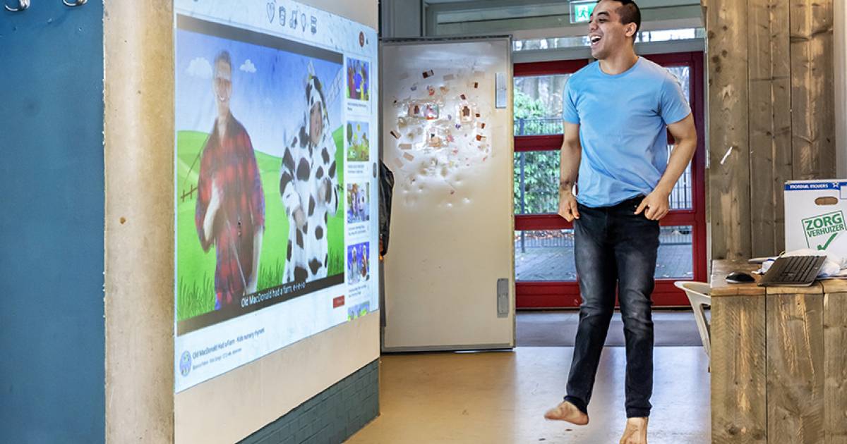 Van gewone muur tot interactieve digiwand | Vereniging ...