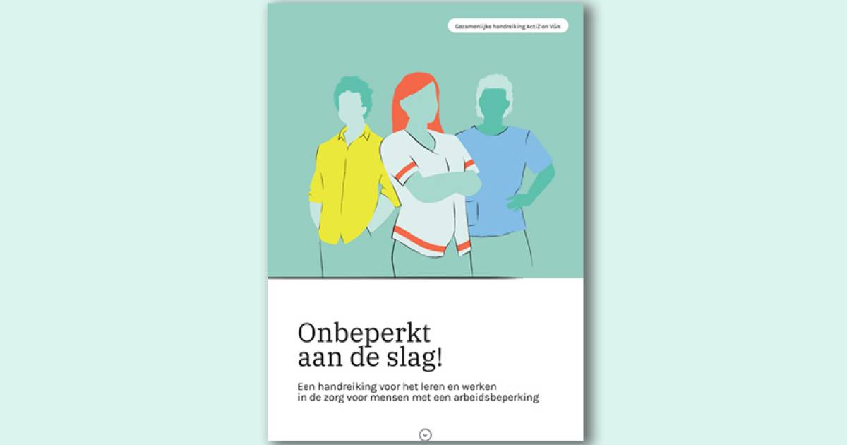 Onbeperkt aan de slag in de zorg | Vereniging Gehandicaptenzorg Nederland
